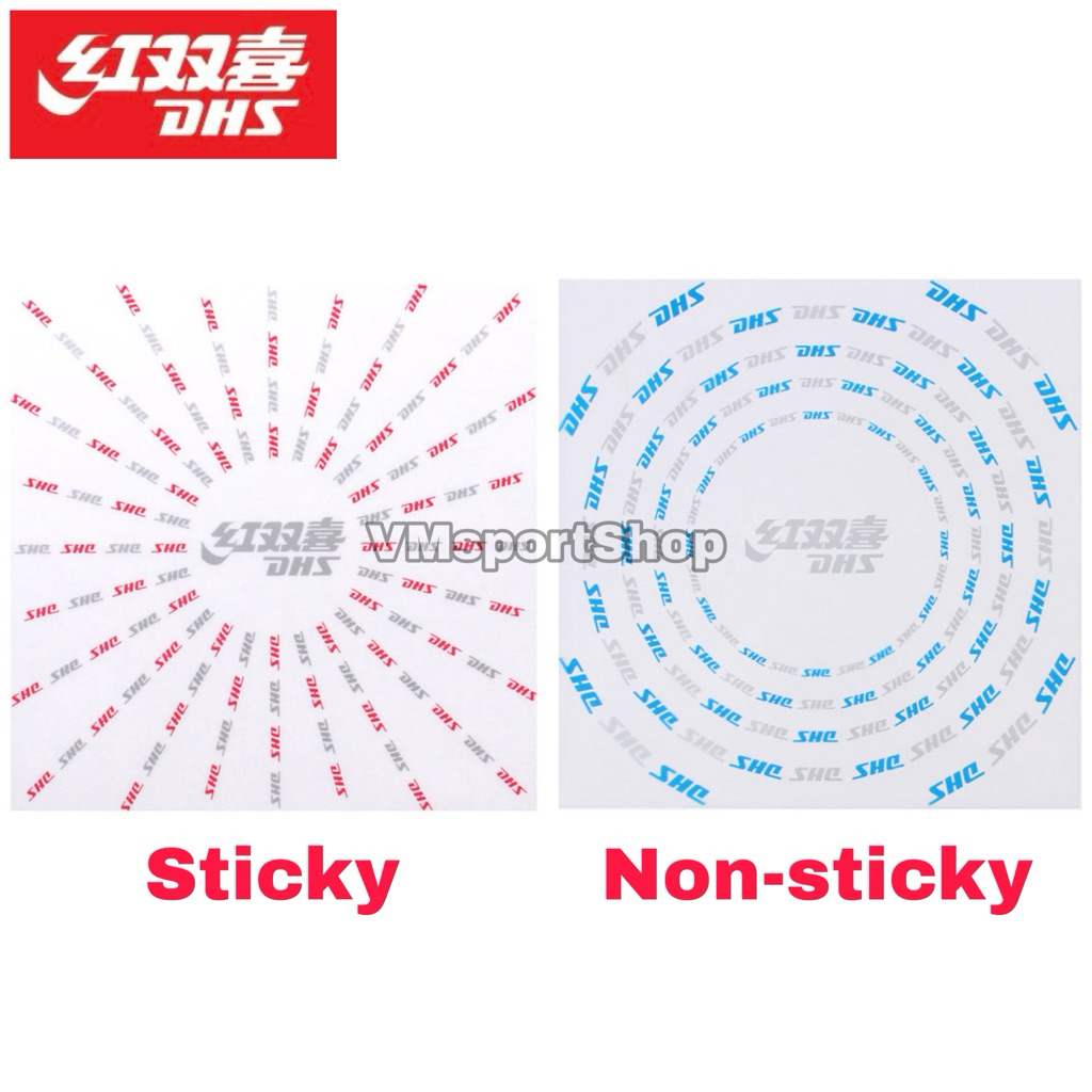 Jual DHS Rubber Protect - Protector Film Karet Bet Pingpong | Shopee ...