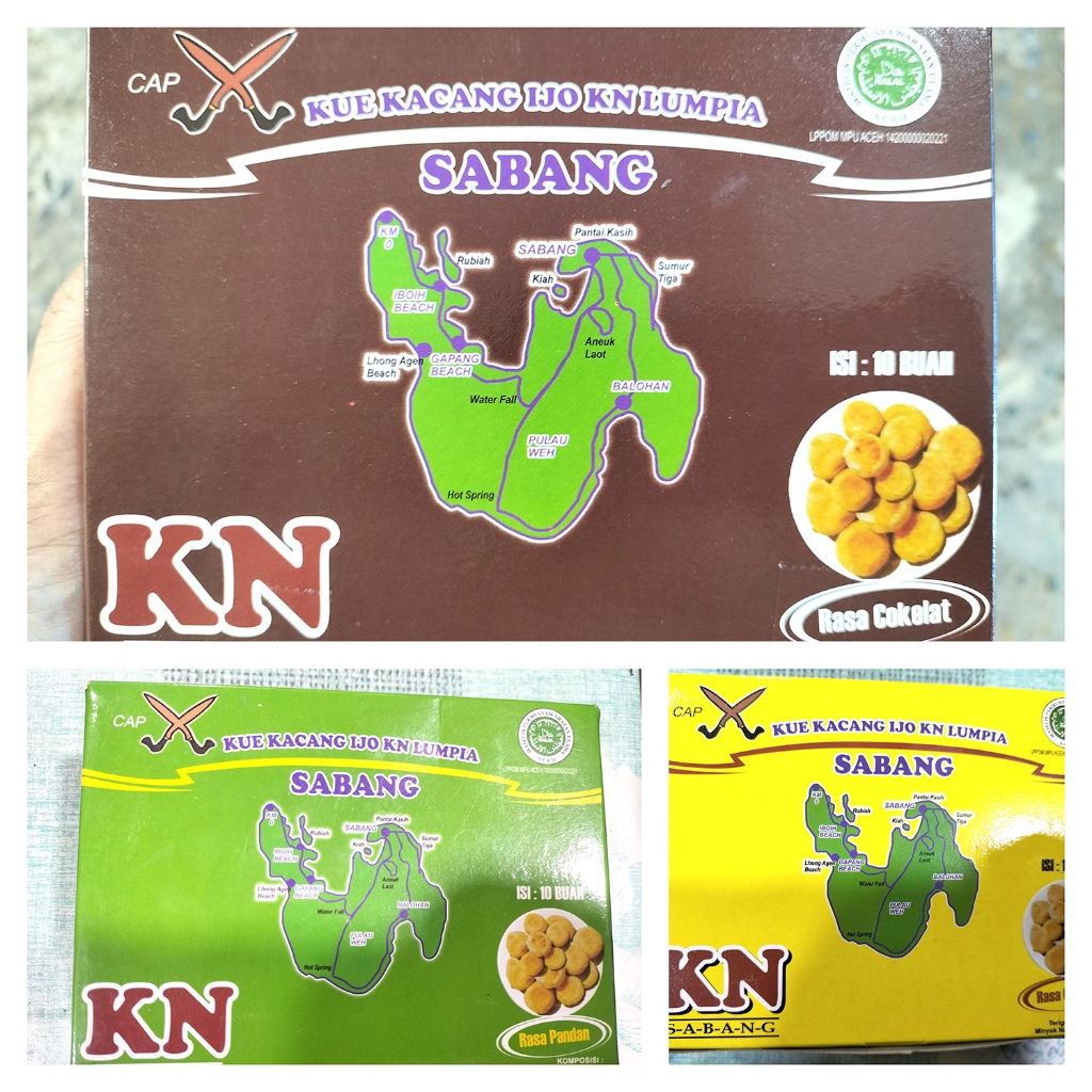 Jual Kue Lumpia Kacang Ijo KN Varian Rasa Isi 10 Pcs | Shopee Indonesia