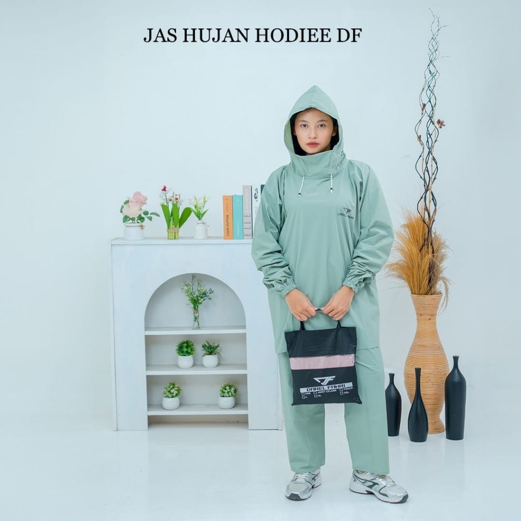 Jual Jas Hujan Hoodie Pria Wanita Bahan waterproof Kualitas Premium Tebal Anti Rembes | Shopee ...