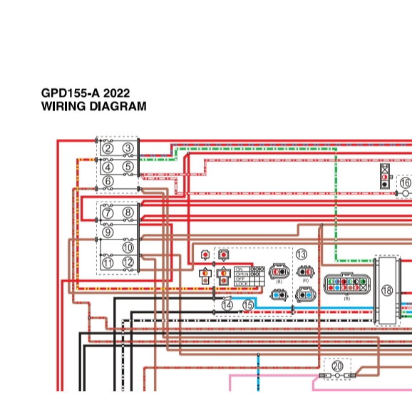 Jual Modul Wiring Diagram Kelistrikan Yamaha Nmax 2022 | Shopee Indonesia