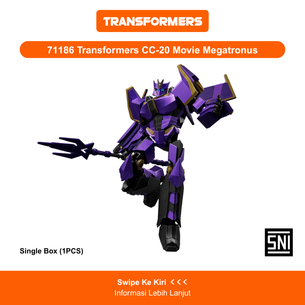 Jual BLOKEES Transformers Classic Class 20 Megatronus (Luminous Eyes ...