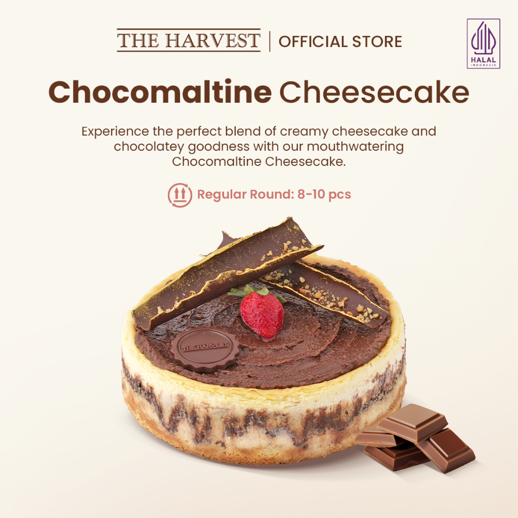 Jual Chocomaltine Cheesecake | Kue Ulang Tahun Rasa Chocolate Crunchy ...