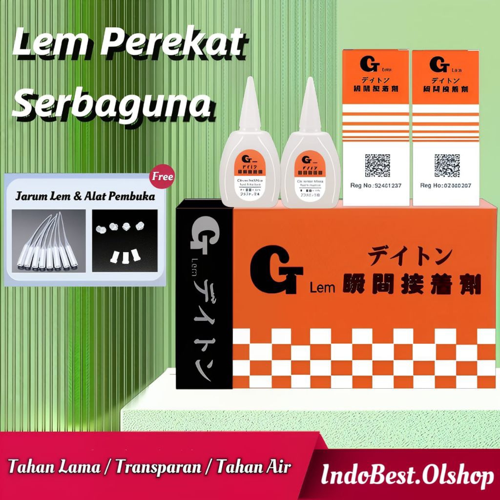 Jual Lem Korea Original 100% Lem Setan Ori Cair Super Glue Barcode ...