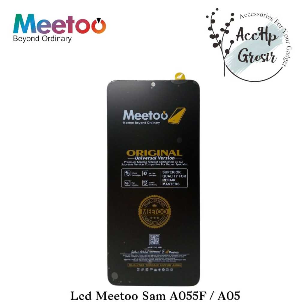 Jual Lcd Touchscreen Samsung Galaxy A05 A055F Meetoo Black Original ...