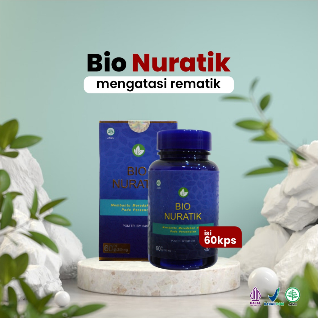 Jual BIO NURATIK - BIONURATIK - OBAT UNTUK NYERI SENDI REMATIK ASAM ...