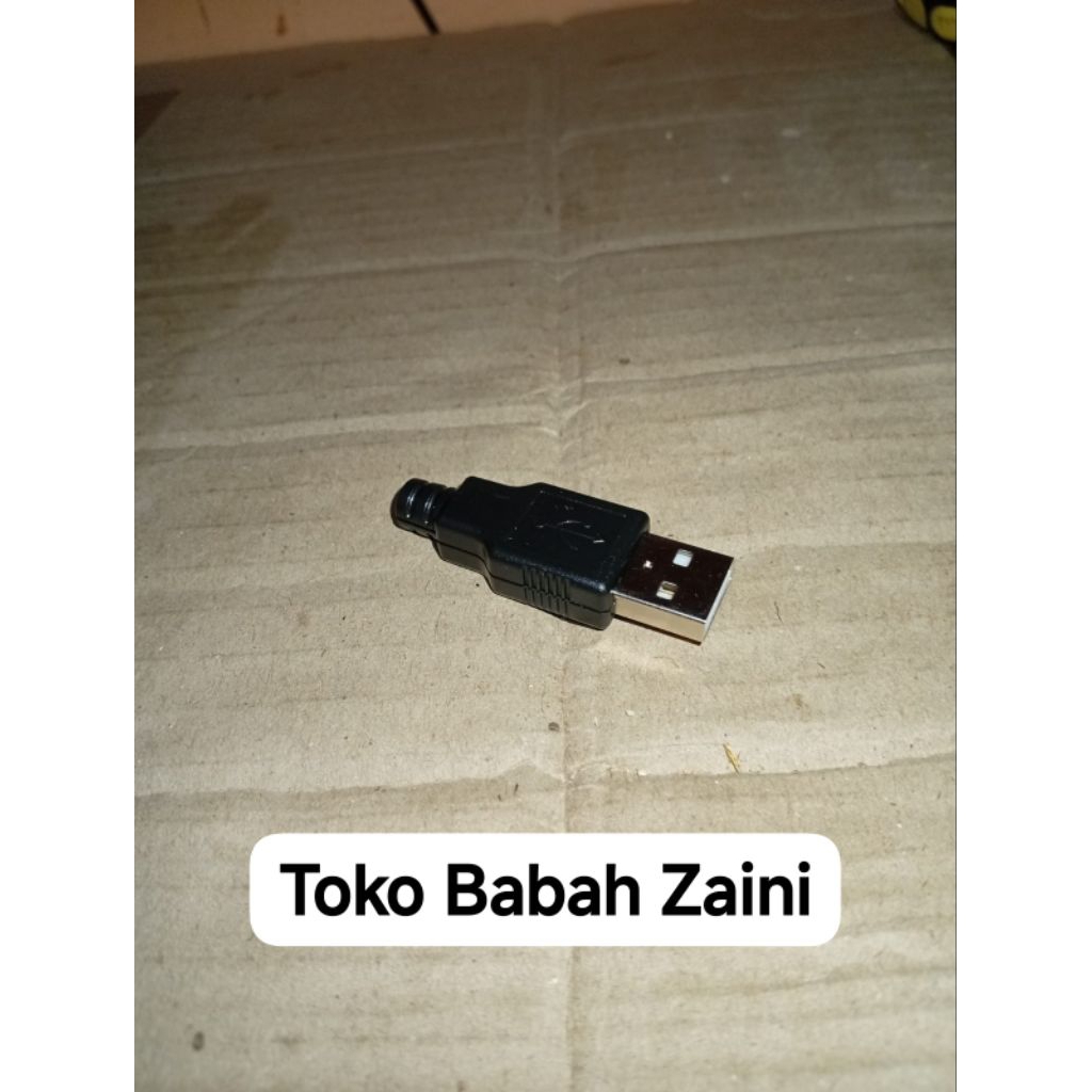 Jual Soket USB kosong tipe jantan - USB socket connector male plug ...
