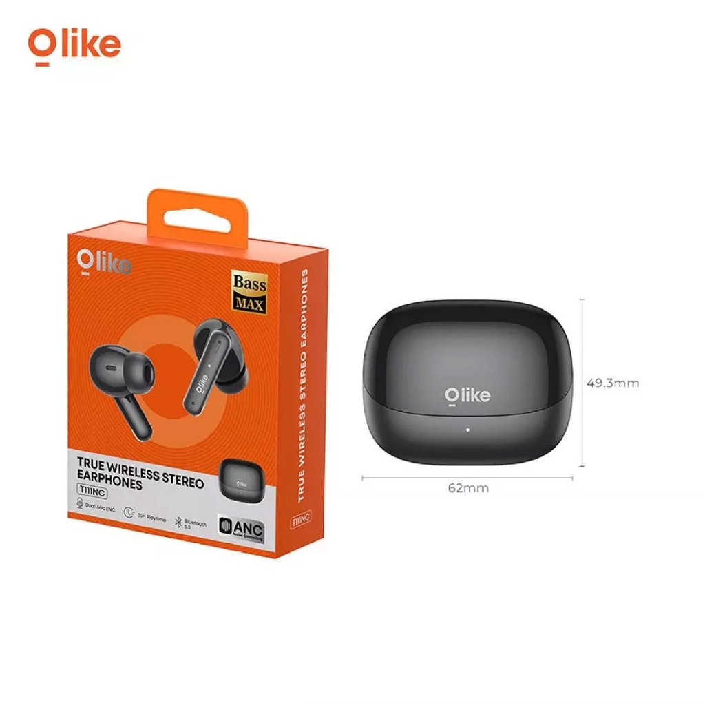 Jual OLIKE TWS App T111NC ANC ENC True Wireless Headset Stereo ...