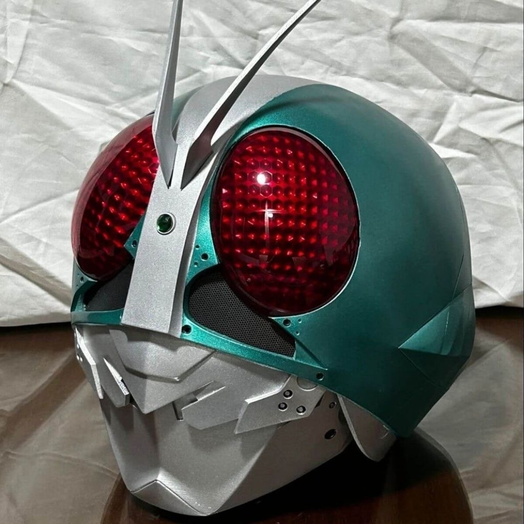 Jual Shin Kamen Rider Nigo Helmet ( 3D Print ) | Shopee Indonesia