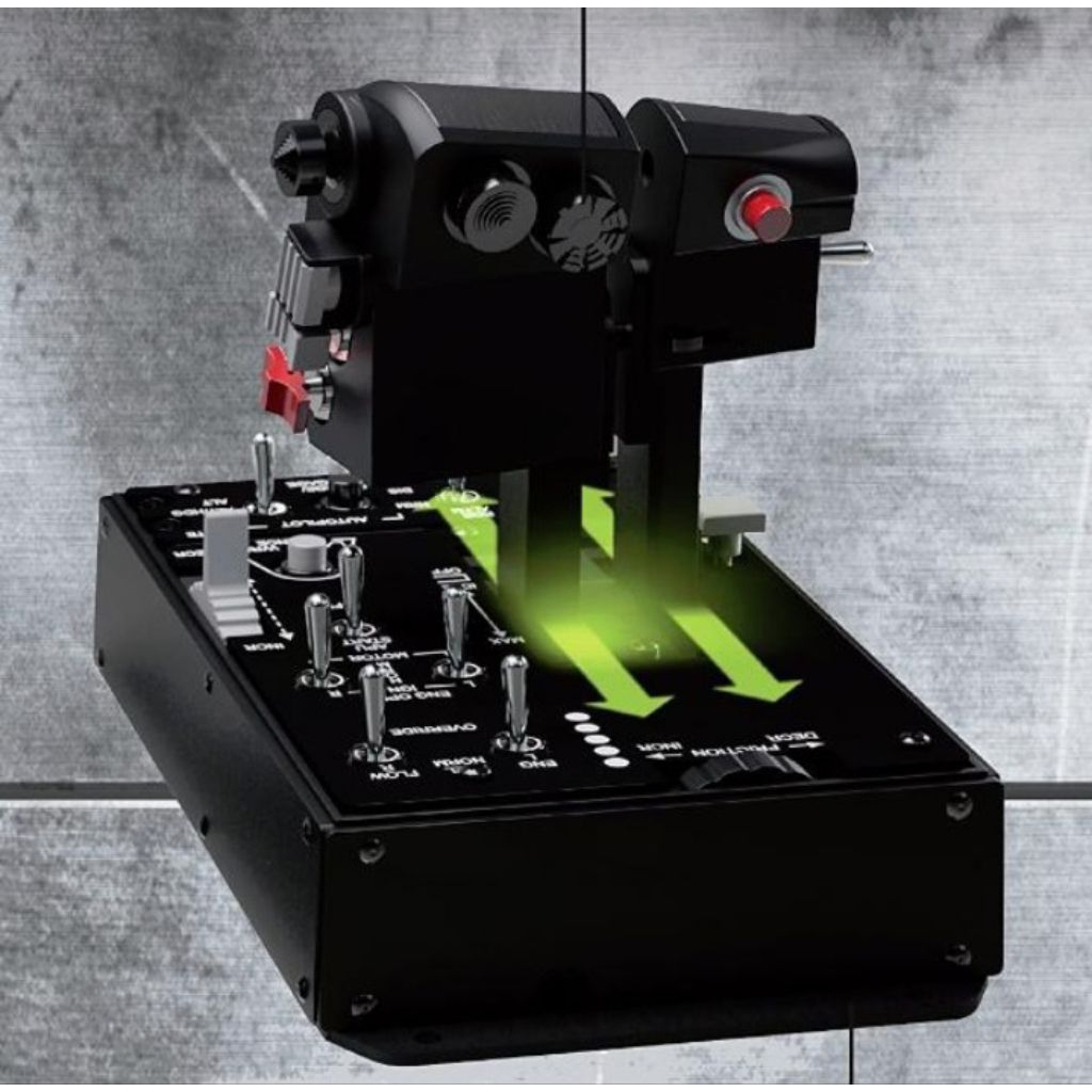 Jual Thrustmaster HOTAS Warthog Dual Throttles for Flight Simulation ...