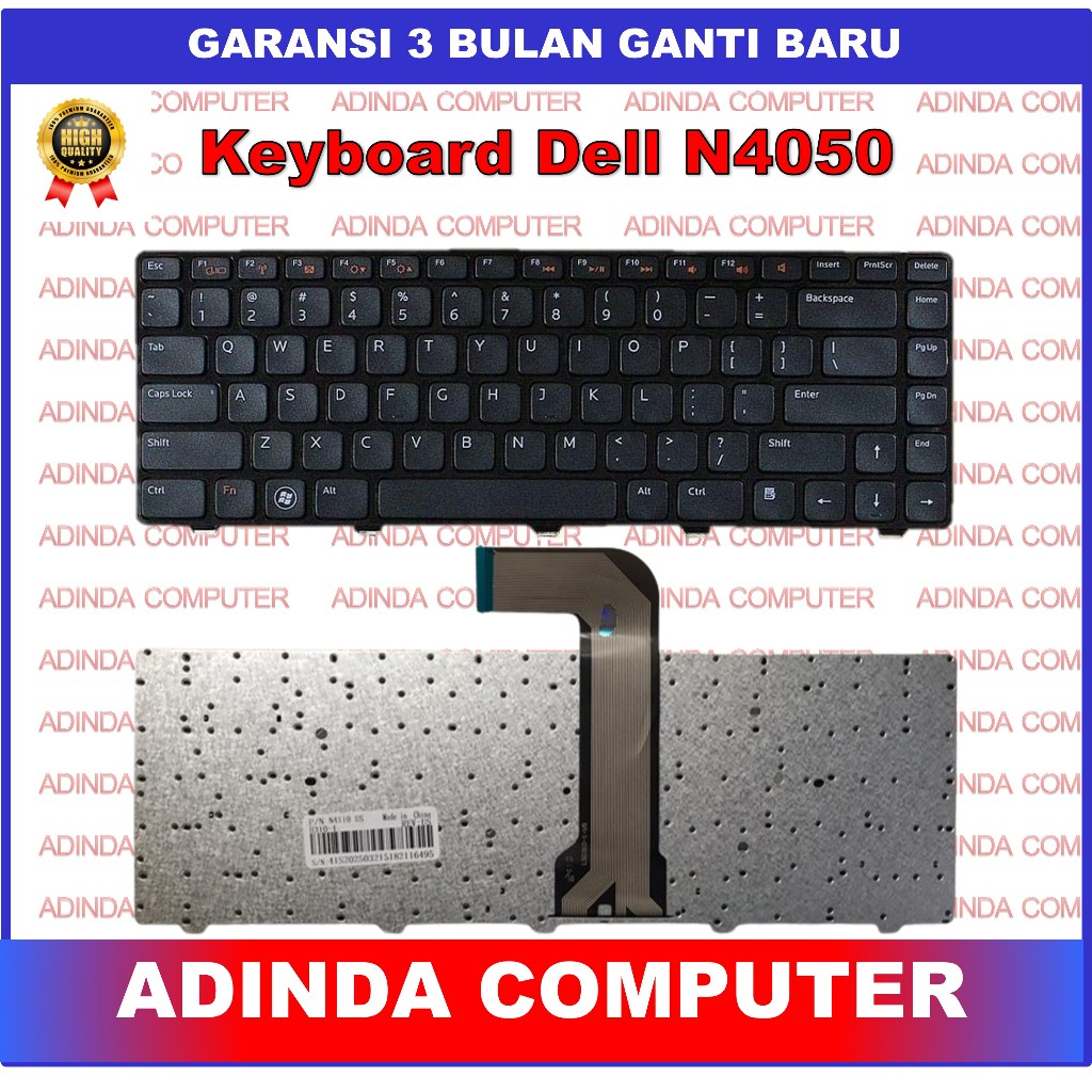 Jual Keyboard DELL N4050 N4110 N5040 N4040 M4110 M4040 M5040 M421R 5420 ...