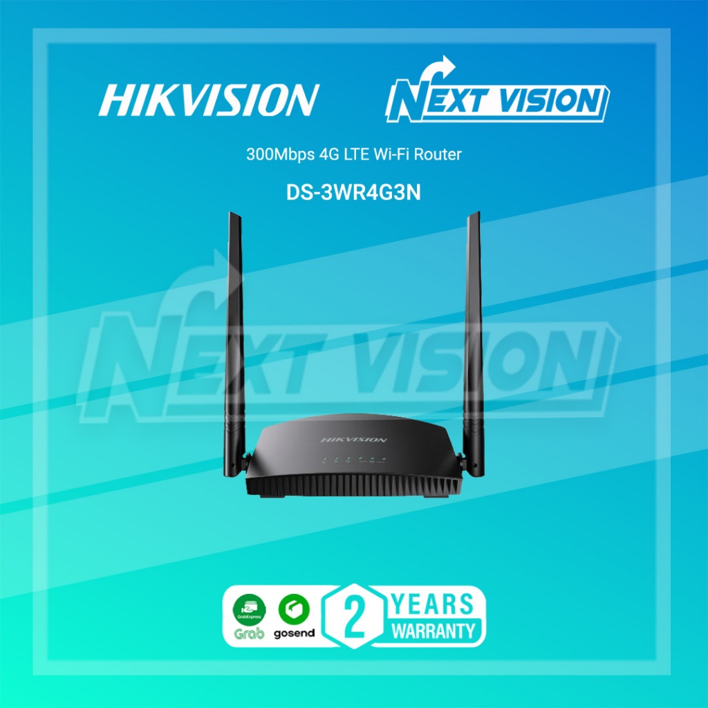 Jual DS-3WR4G3N - HIKVISION 4G LTE WIFI ROUTER | Shopee Indonesia