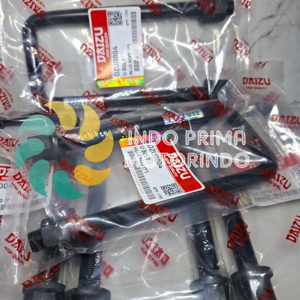 Jual U Bolt Kawel Behel Belakang Hilux Revo 2GD DZUB004 Daizu | Shopee ...