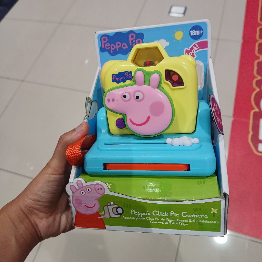 Jual New Mainan Peppa Pig Peppa's Click Pic Camera Original | Shopee ...