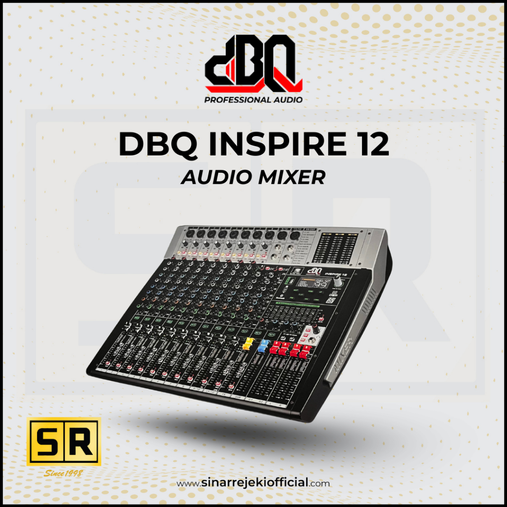 Jual Audio Mixer DBQ Inspire 12 Channel Compressor / Kompresor | Shopee ...