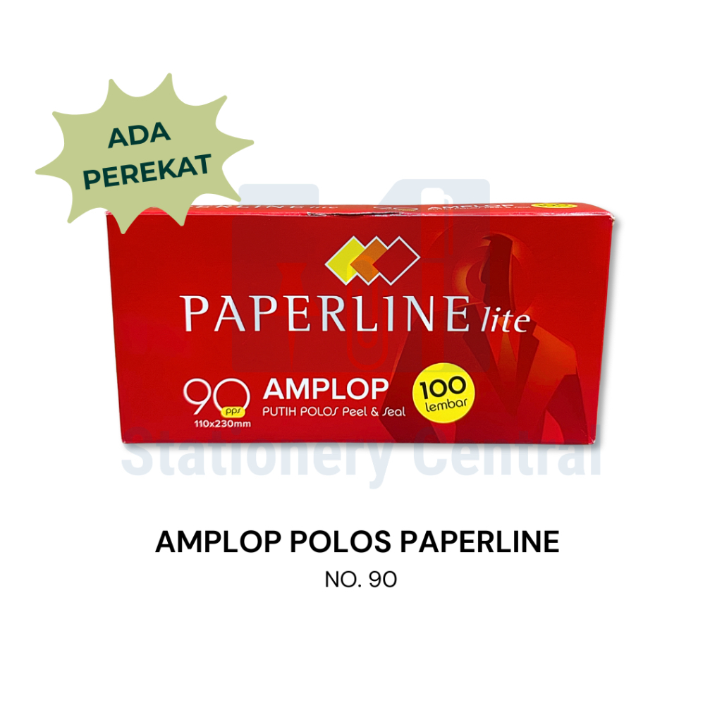 Jual Amplop Putih Panjang Paperline lite 90 PPS (110 x 230 mm) Amplop ...