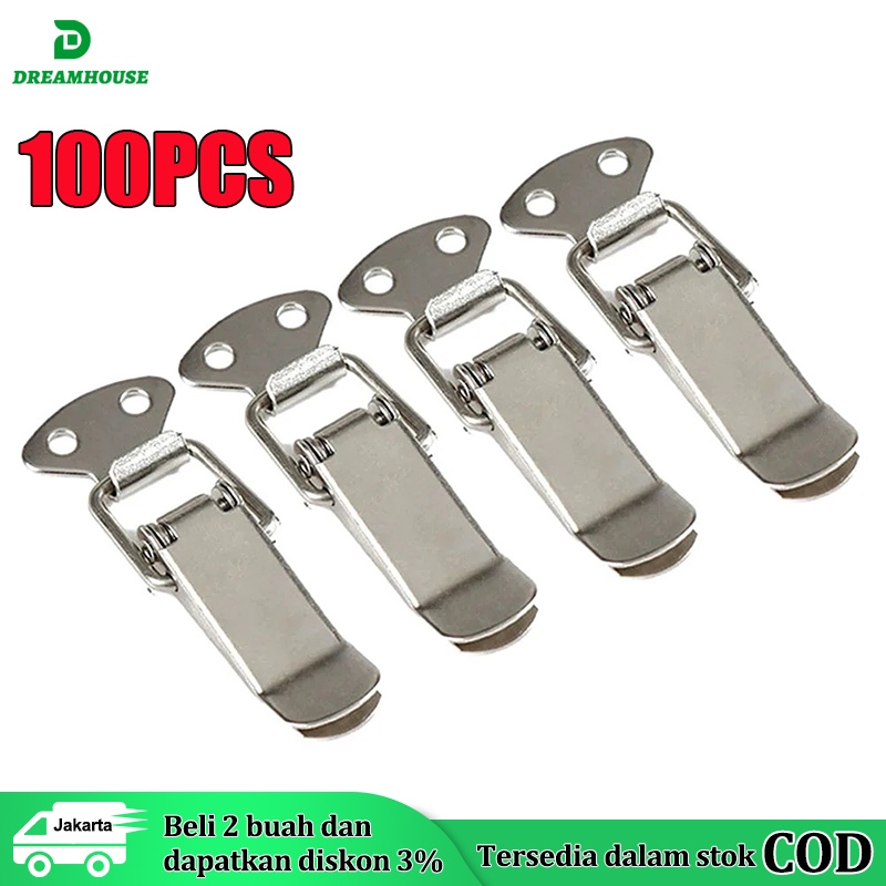 Jual Kaitan Peti Stainless Steel 76mm Spring Loaded Grendel Klem Koper ...