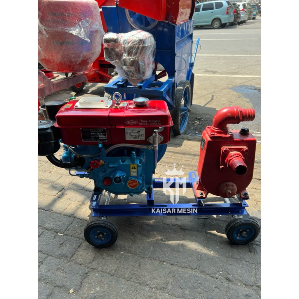 Jual MESIN AIR NS 80 POMPA AIR COMPLETE MESIN DIESEL 7PK | Shopee Indonesia