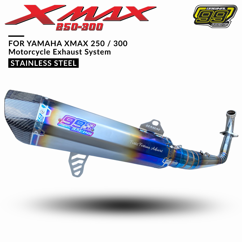 Jual Knalpot Yamaha Xmax new Xmax old type RS-2 Carbon full system ...
