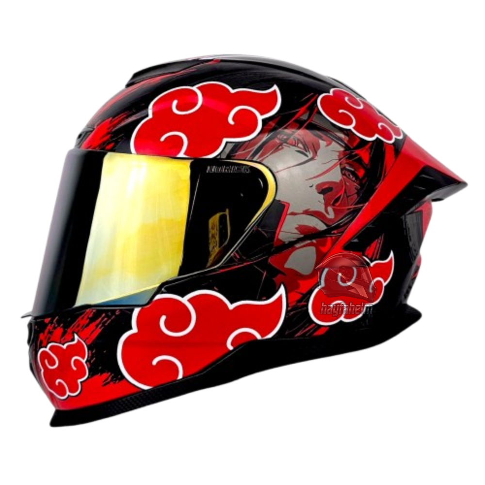 Jual Helm Fullface Vrc Motif Anime Akatsuki 100% Original High Quality ...