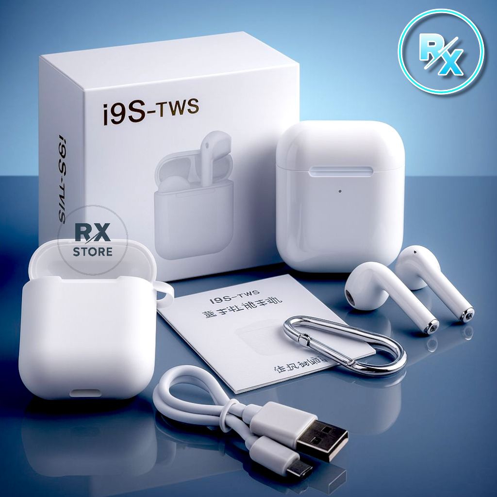 Jual Earphones Wireless TWS i9S 5.0 – Handsfree Bluetooth Stereo ...