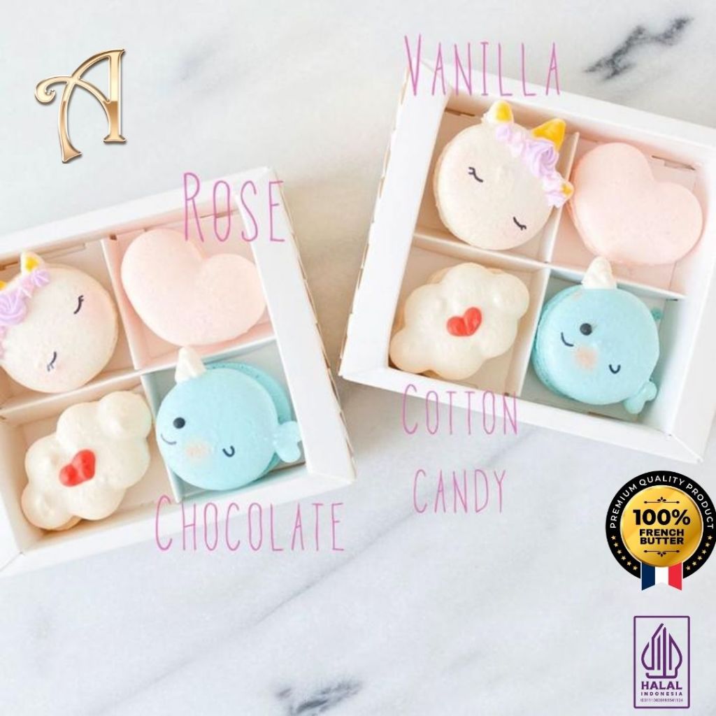 Jual Annabella Patisserie 4PCS Unicorn Macaron In Gift Box | Shopee ...