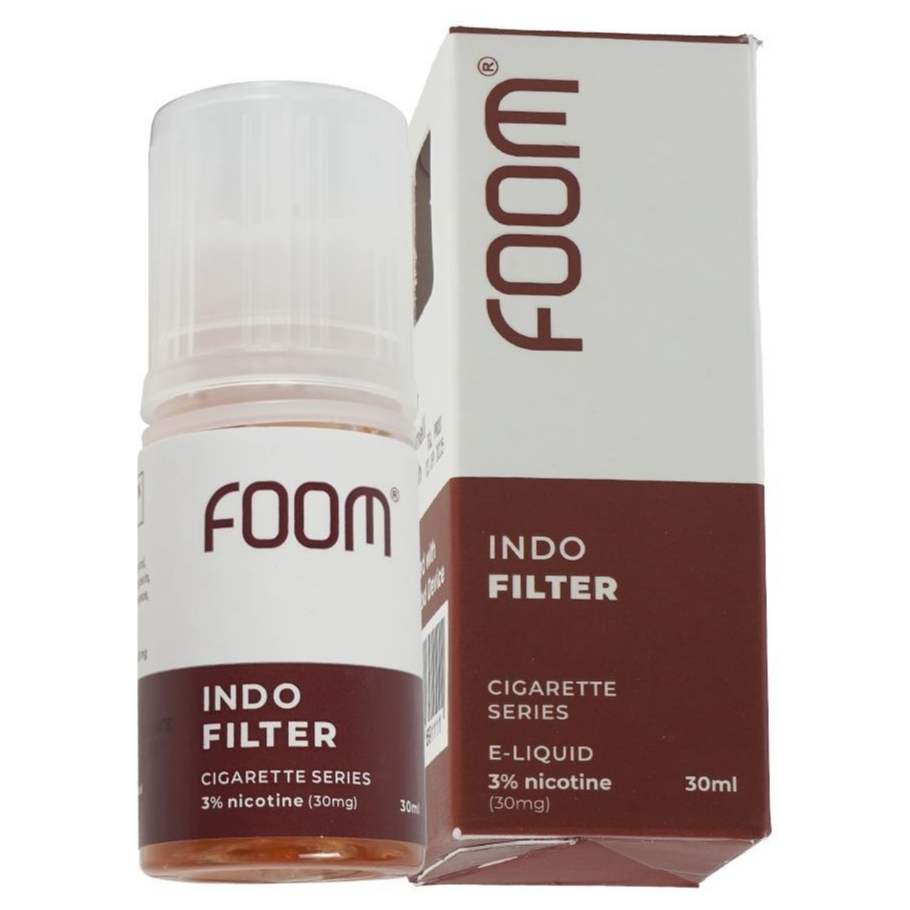 Jual Liquid Vape Foom Cigarette Indo Filter Saltnic 30MG 30ML By Foom ...