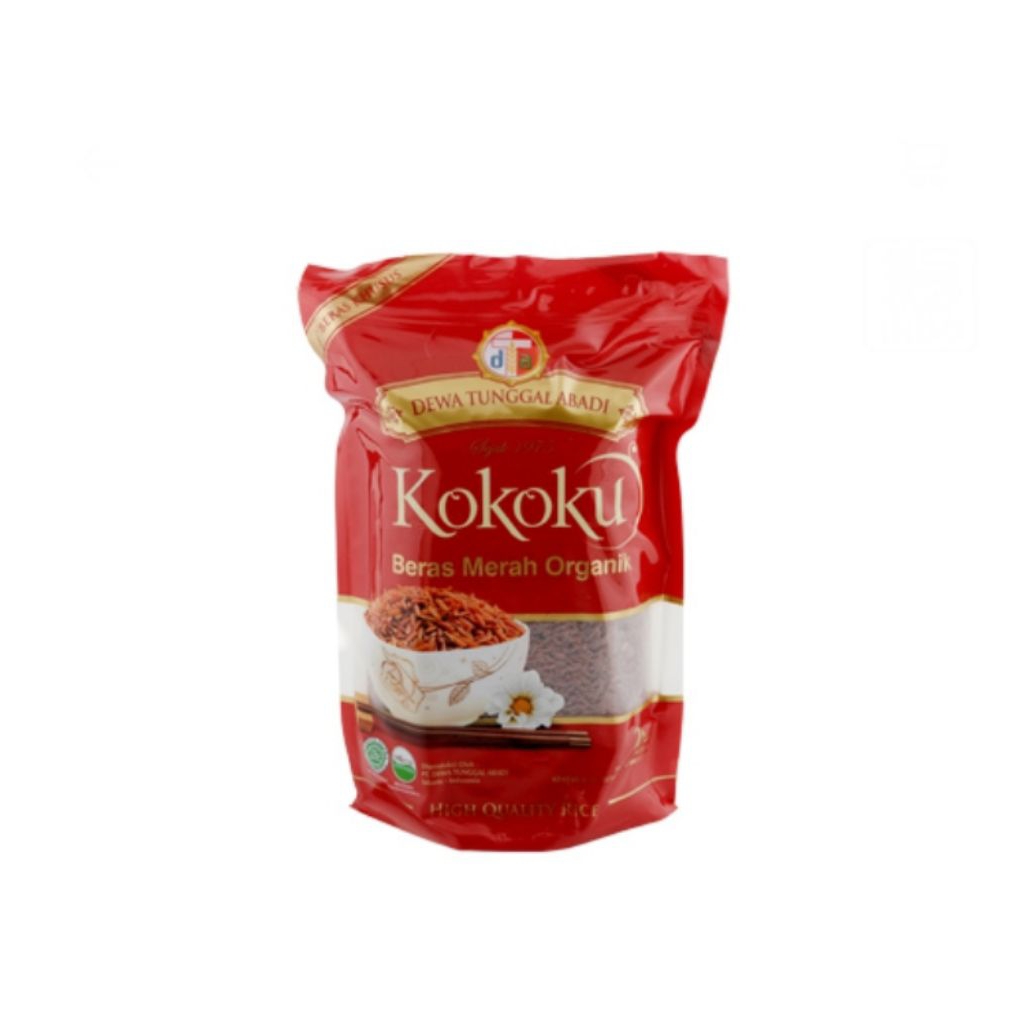 Jual kokoku beras organik merah 2000 gr | Shopee Indonesia