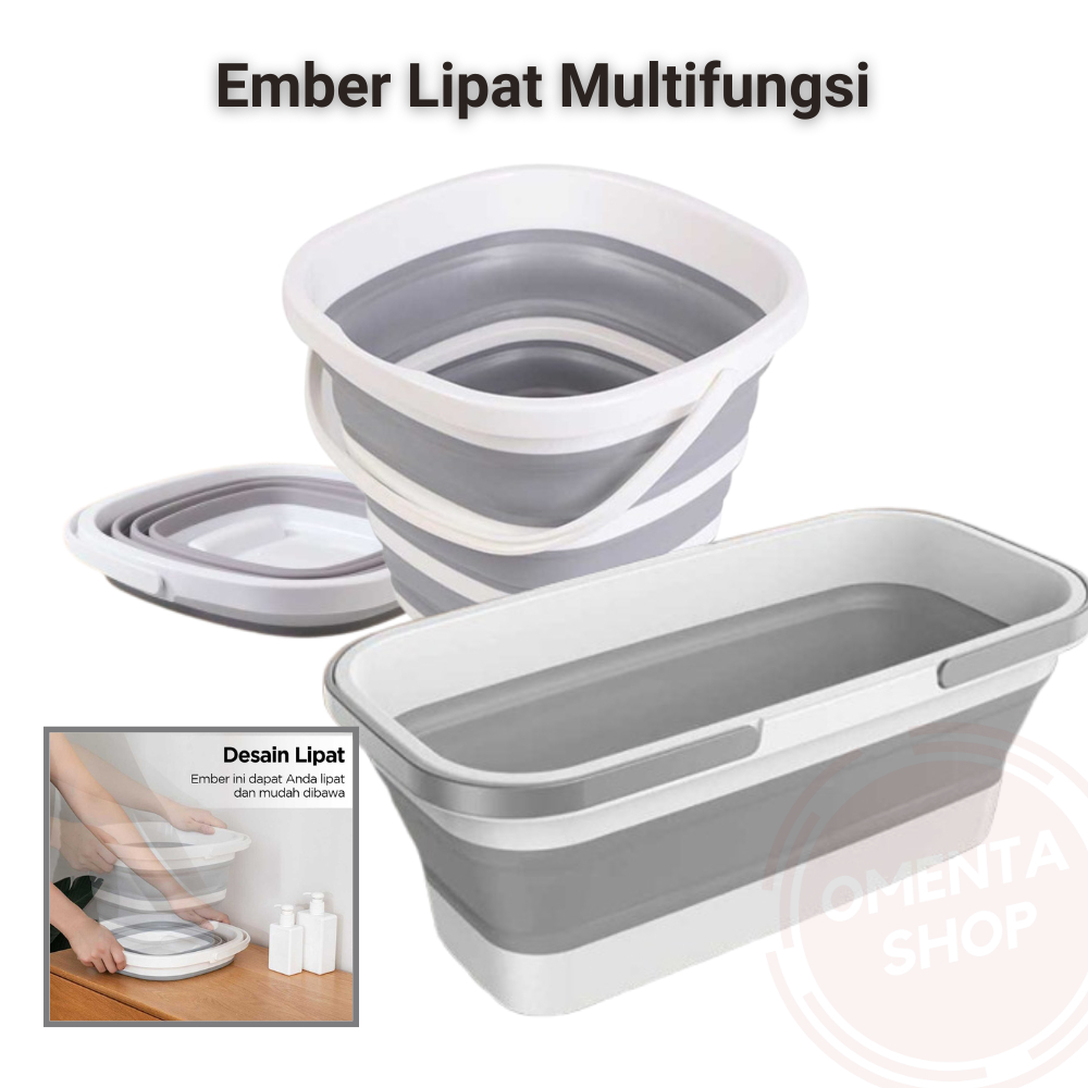 Jual Baskom Ember Lipat 10 liter 5L Portable Multifungsi | Shopee Indonesia