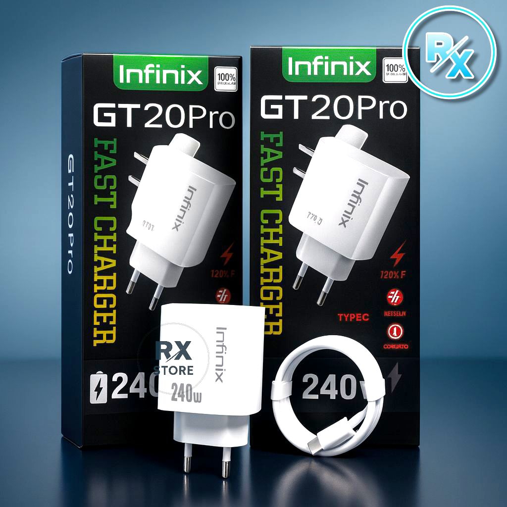 Jual Travel Charger Infinix GT 20 Pro 240W – Casan USB Micro & Type-C ...