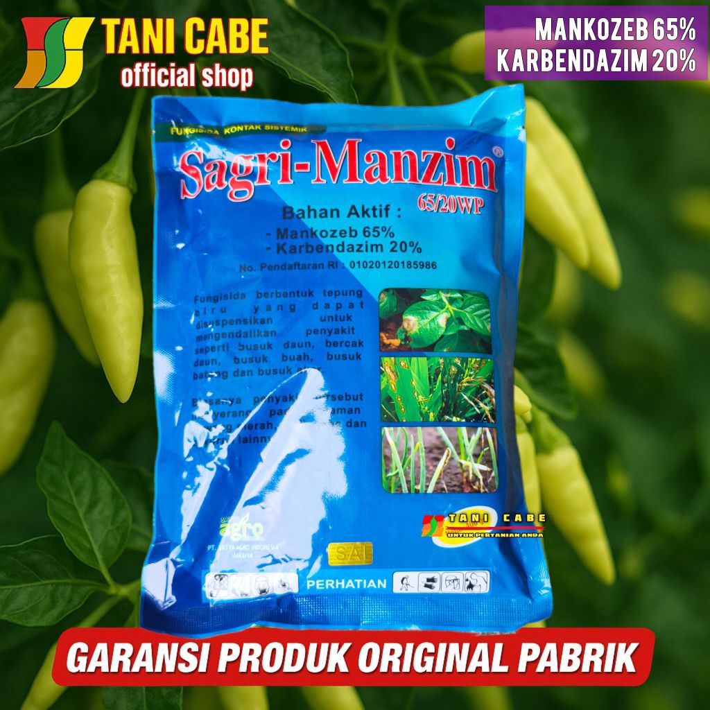 Jual Fungisida sagri manzim 100 GRM kontak sistemik | Shopee Indonesia