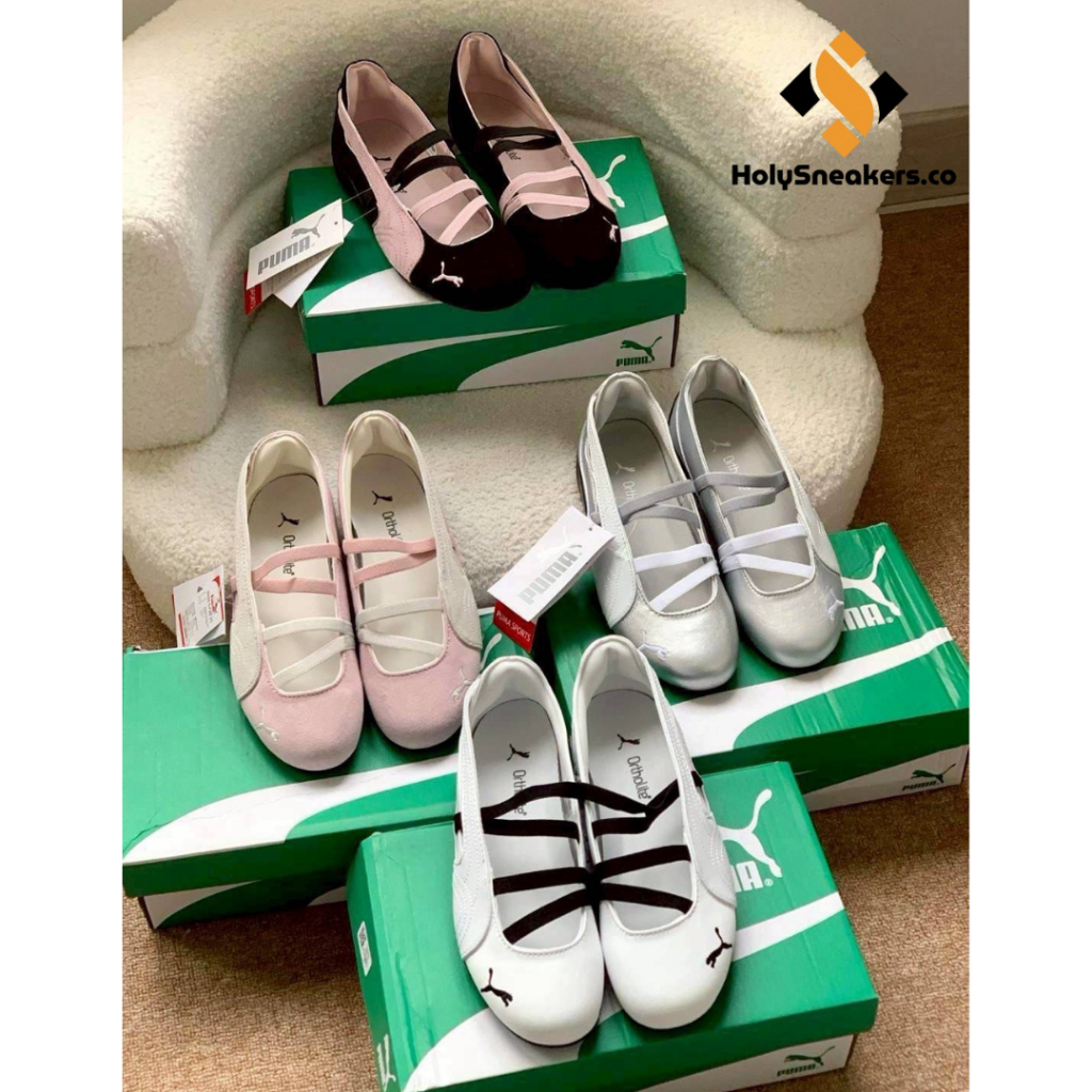 Jual Sepatu Wanita PumPum Ballet Suede 5 Warna Sneakers Slip On ...