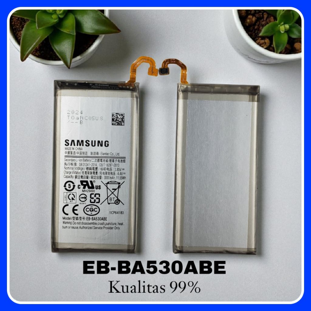 Jual BATTERY SAMSUNG A8 2018 / A530 EB-BA530ABE | Shopee Indonesia