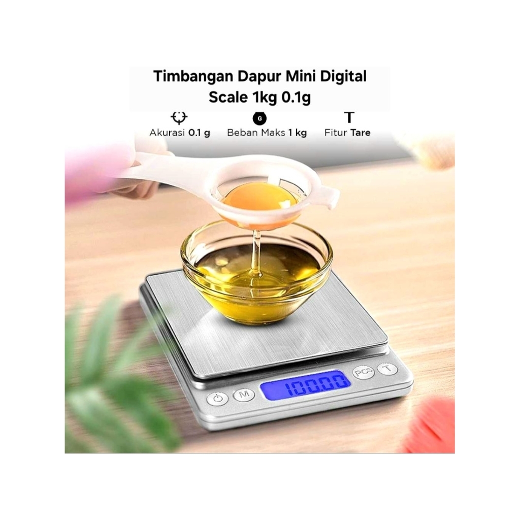 Jual Taffware Digipounds Timbangan Dapur Mini Digital Scale 1kg 0.1g ...