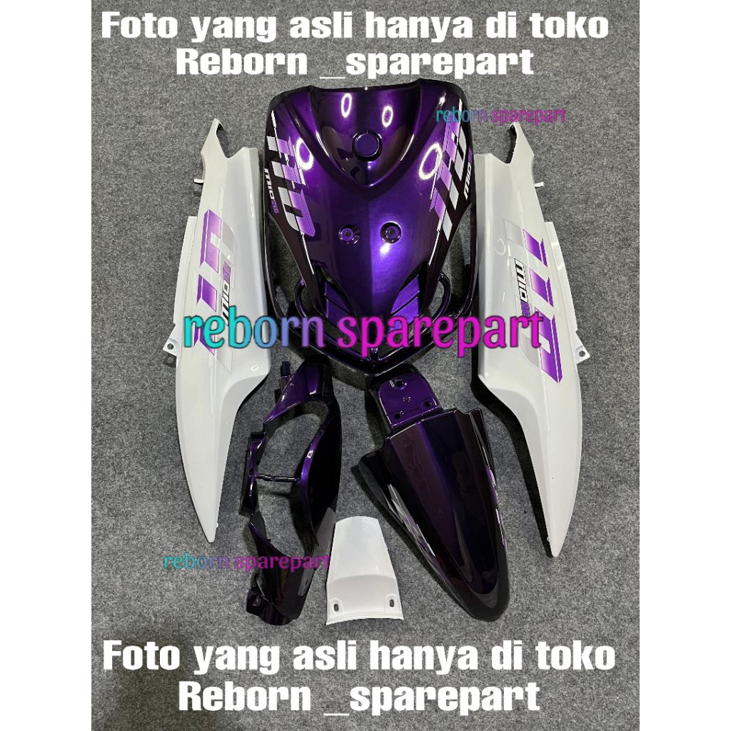 Jual Vietnam style body halus yamaha mio smile ungu candy mix body ...