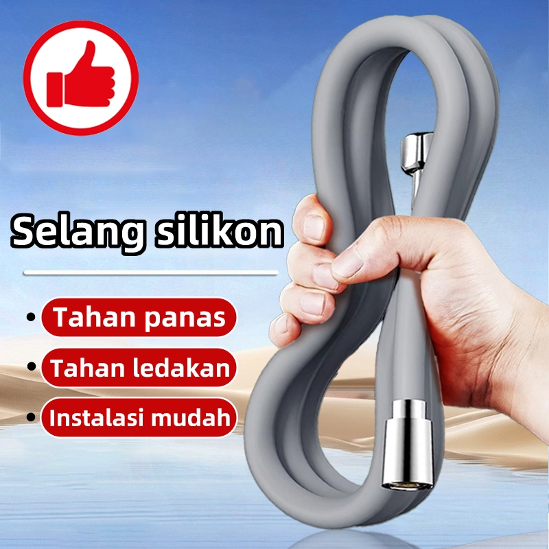 Jual Selang shower ukuran universal, bahan silikon tahan panasanti ...