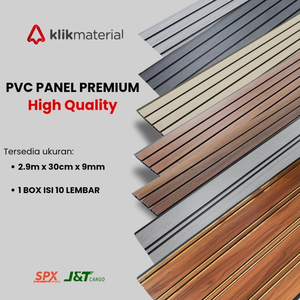 Jual Isi 10 Lembar Wood Panel Dinding Motif Kayu 3D / WPC Wall Panel 3D ...