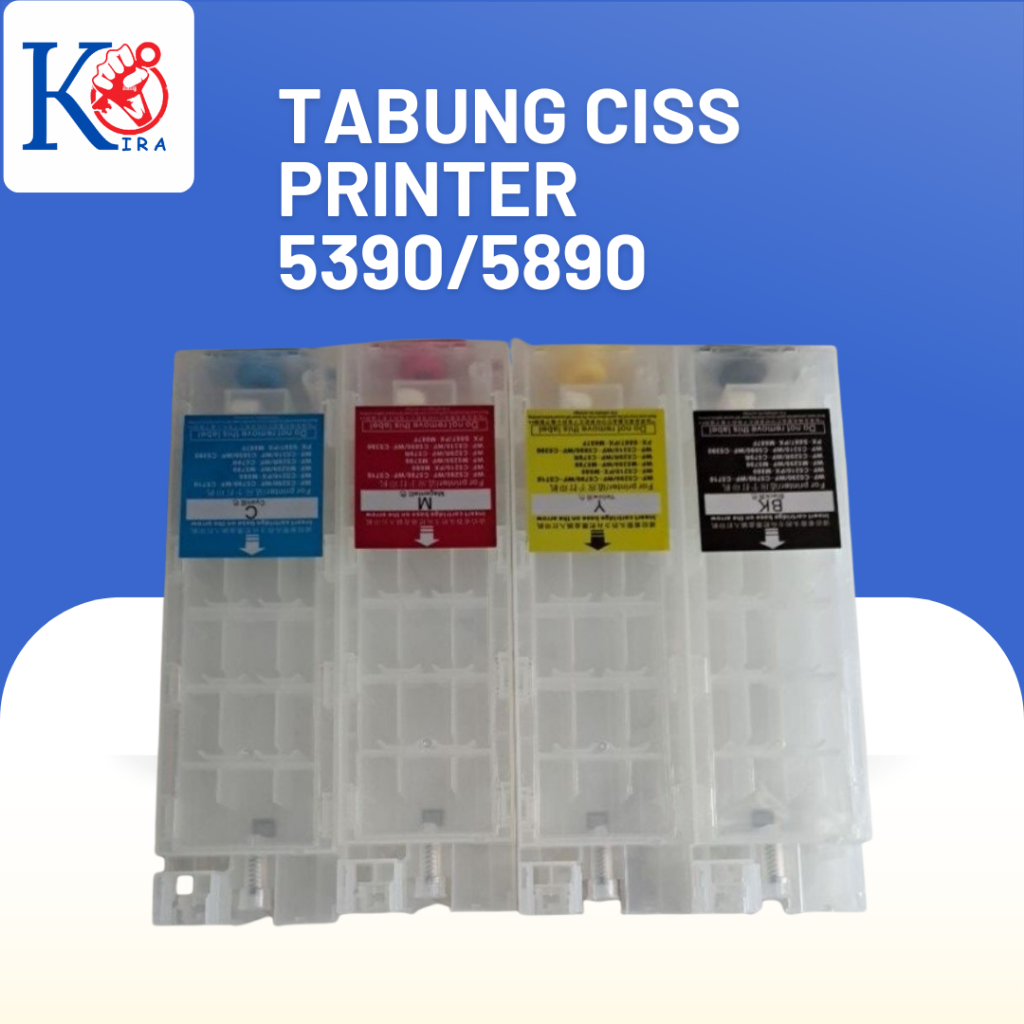 Jual Tabung Ciss Epson 5390/5890 tanpa chip, tanpa tinta | Shopee Indonesia