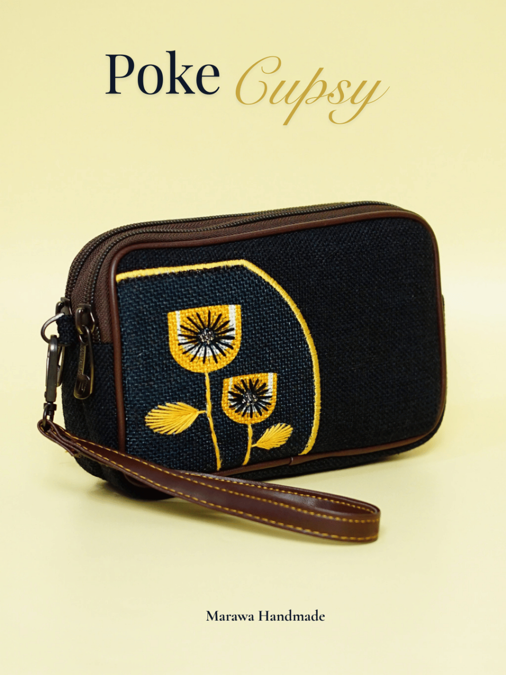 Jual MARAWA Poke Cupsy Tas Selempang Mini Dompet Pouch Bertali Handmade ...