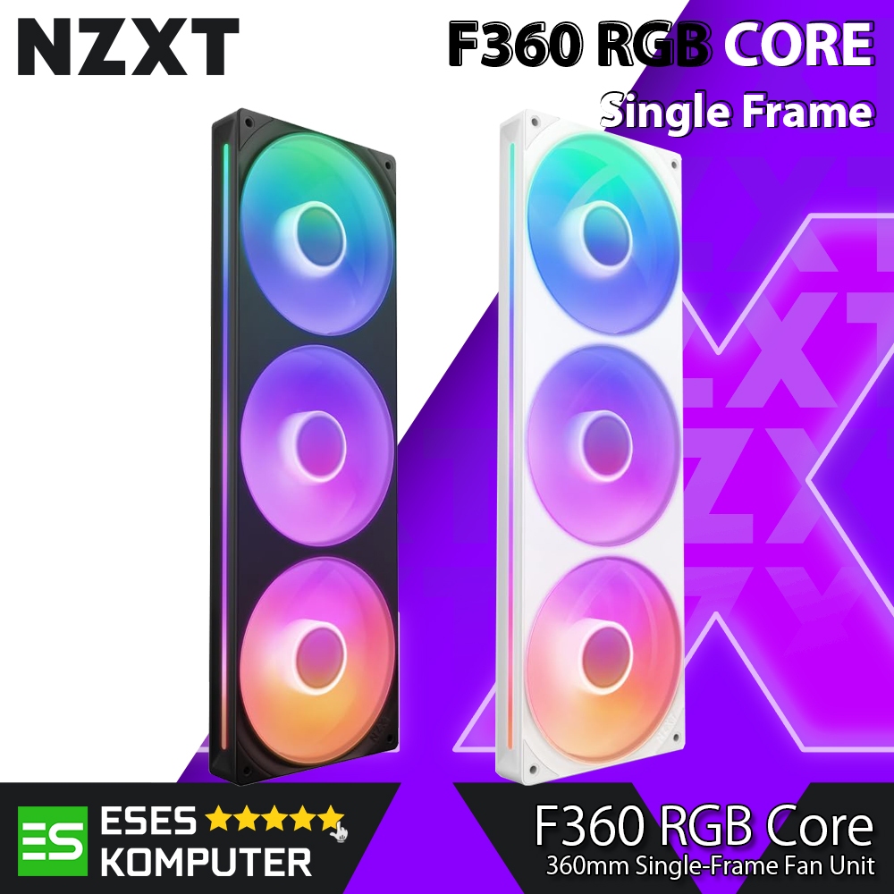 Jual Fan NZXT F360 RGB CORE | 360mm Single-Frame RGB Fan Unit | Shopee ...