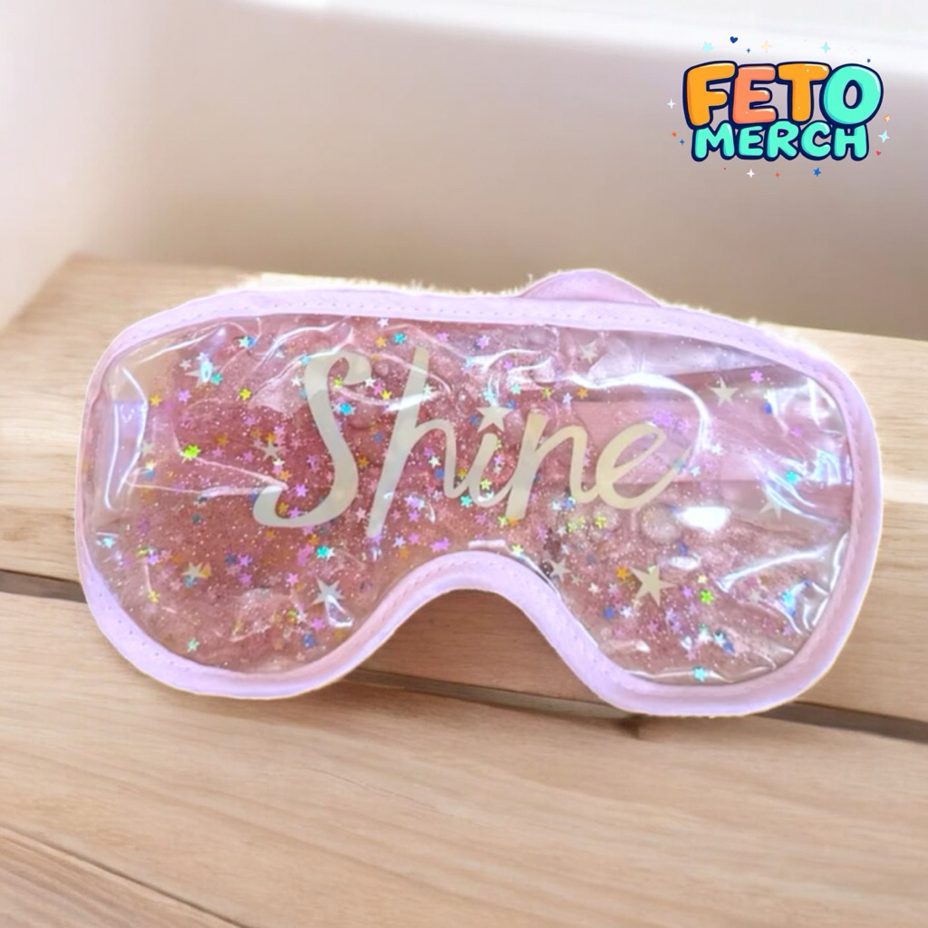Jual MINISO SHINE GLITTER EYE MASK GEL PENUTUP MATA RELAKSASI | Shopee ...