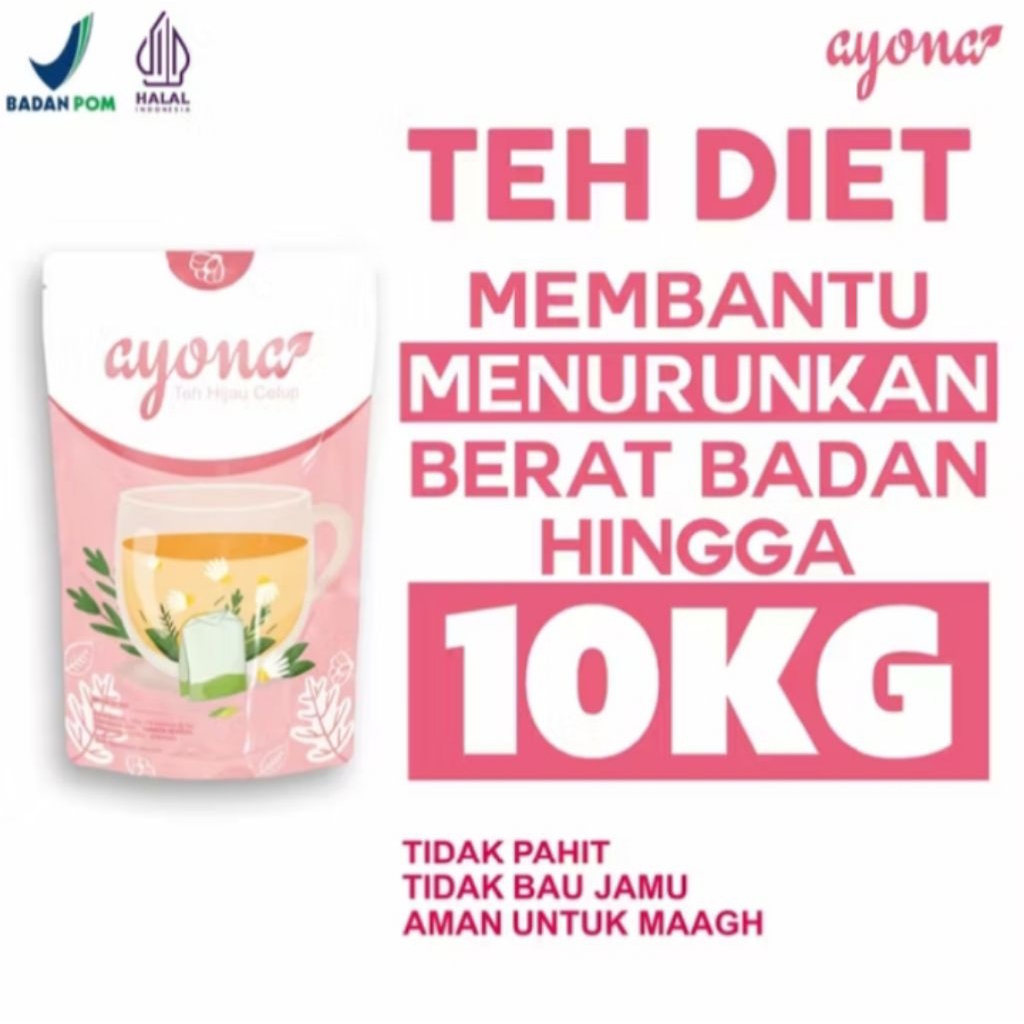 Jual teh pelangsing ayona herbal pelangsing instan tanpa resiko ...