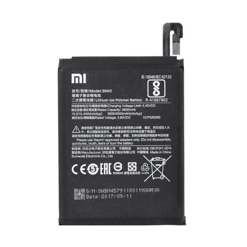 Jual Baterai Hp Xiaomi BN45 Ori Xiaomi Redmi Note 5 Batre Battery ...