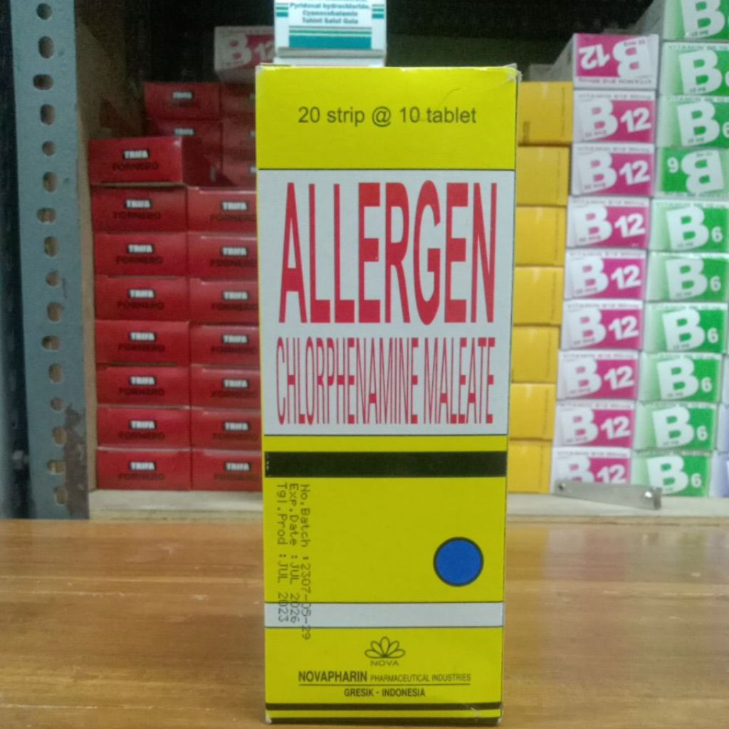 Jual Allergen tablet 1 box isi 20 strip Original | Shopee Indonesia