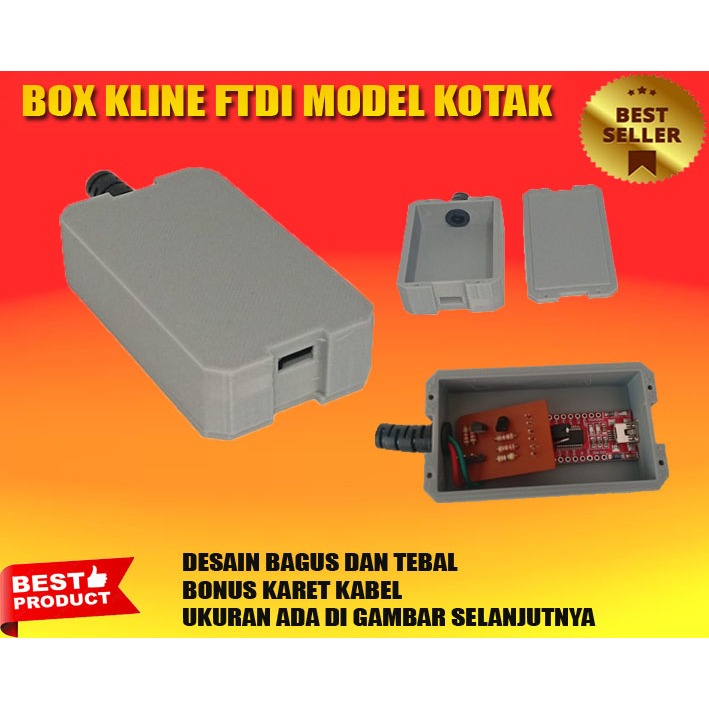 Jual Box Casing Modul Kit Kline Scanner & Remap ECU Sepeda Motor FTDI ...