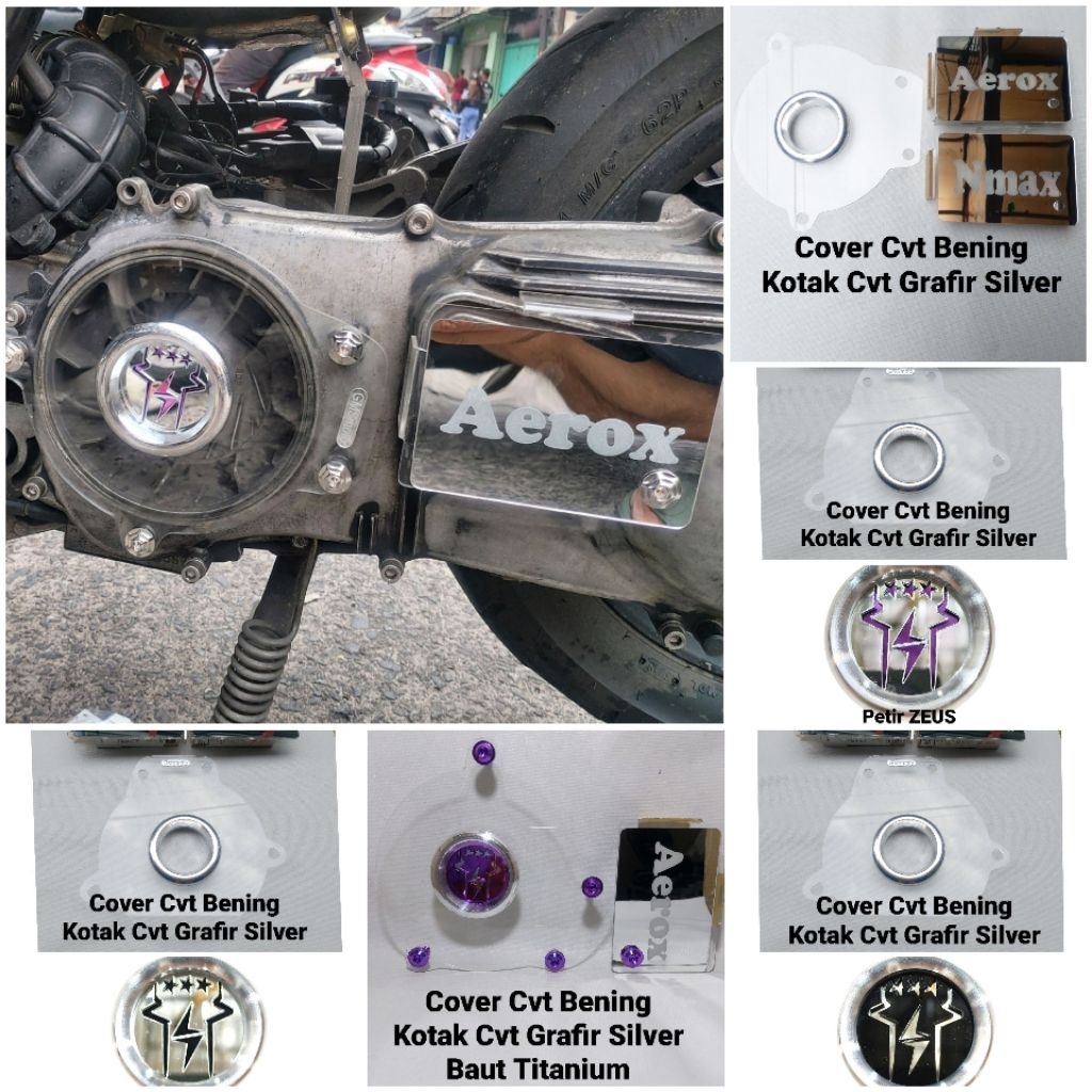 Jual Cover Cvt Veloscope motor Aerox New/Old , Nmax new, Nmax Neo ...