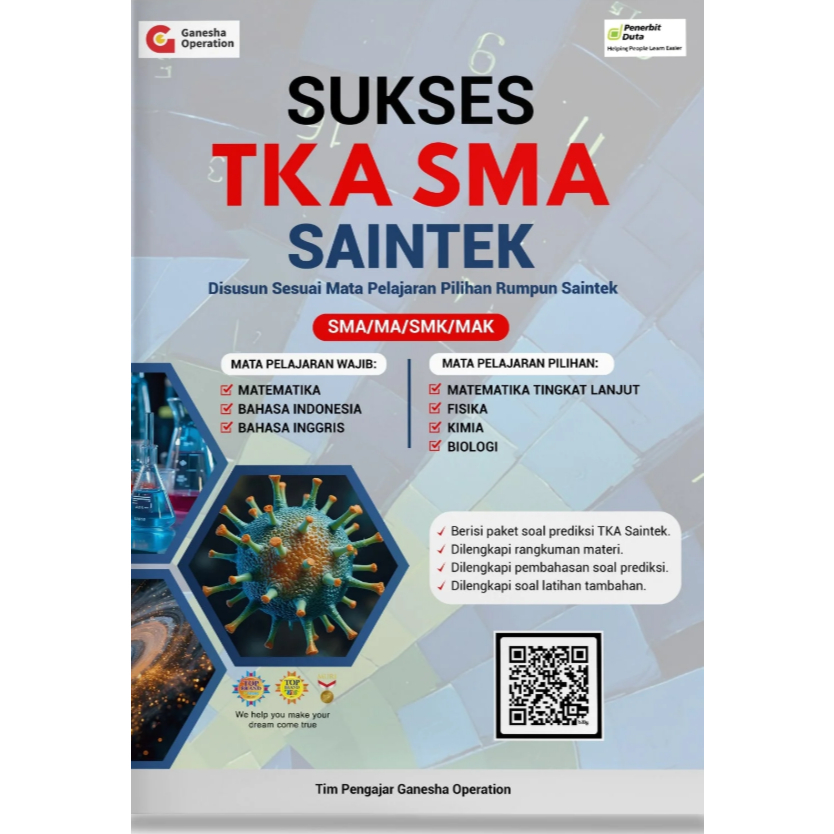 Jual BUKU TKA SD SMP SMA GANESHA OPERATION - SUKSES TKA SMA SAINTEK ...