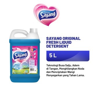 Jual SABUN DETEREGEN LIQUID INSPIRED SAYANG 5 LITER SABUN LAUNDRY COD ...