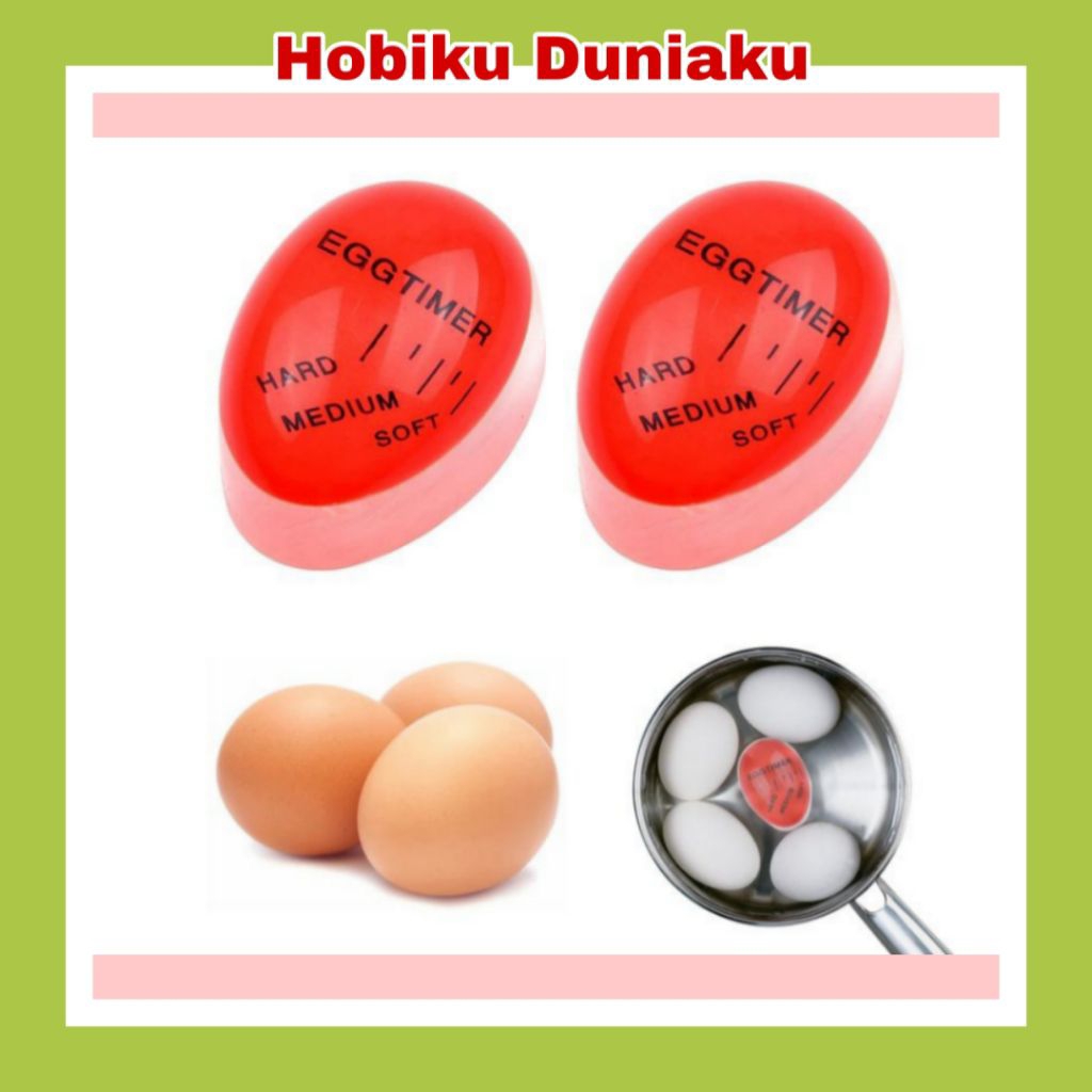 Jual Egg Timer Pengukur Suhu Telur Rebus dengan 3 Tingkat Kekerasan ...
