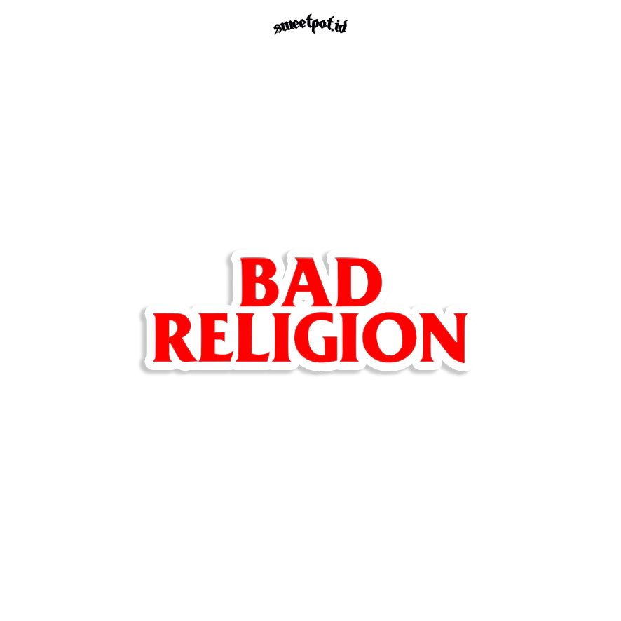 Jual STICKER BAD RELIGION / STICKER BIJIAN / STICKER ECERAN / STICKER ...