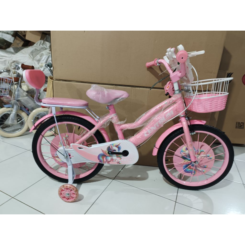 Jual sepeda mini anak perempuan merk SALVO dan centrum 318,315 size 12 ...